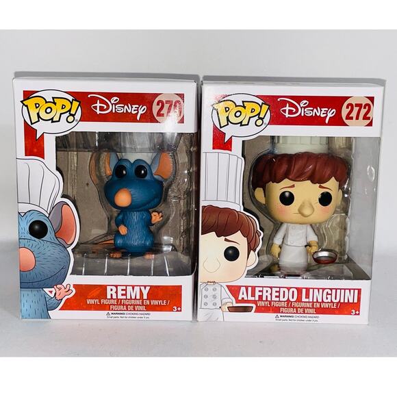 Funko | Toys | Disney Ratatouille Funko Pop Remy 27 Alfredo Linguini ...